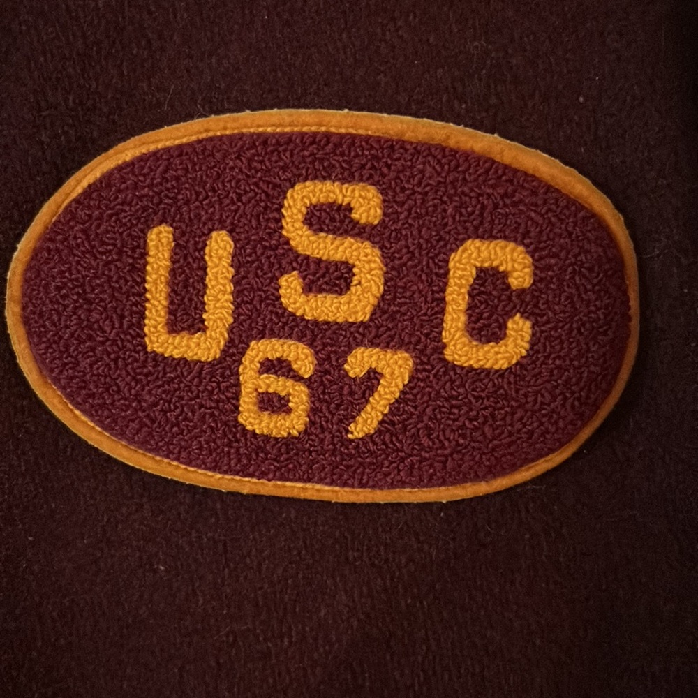 Vintage 1967 Usc Letterman Jacket - Gem